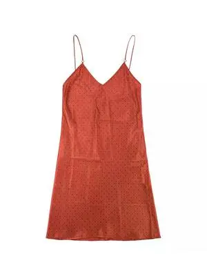 Chrome Hearts Silk Dress - Red