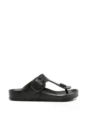 BIRKENSTOCK Gizeh Oversized-buckle Thong Sandals - Black
