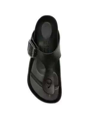 BIRKENSTOCK Gizeh Oversized-buckle Thong Sandals - Black