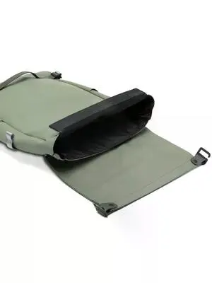 Rains Otg W3 Flap-closure Backpack - Green