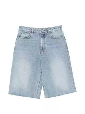 RÓHE Belt-loops Raw Hem Shorts