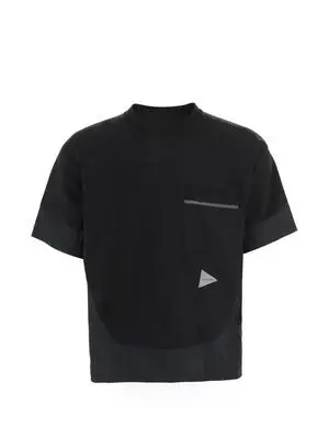 AND WANDER Short-sleeved Pocket T-shirt