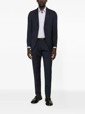LARDINI Pinstripe Suit - Blue