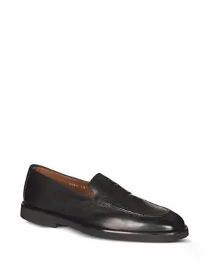 DOUCAL'S Leather Flat Loafers