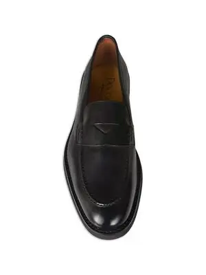 DOUCAL'S Leather Flat Loafers