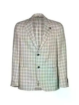 LARDINI Houndstooth Jacket