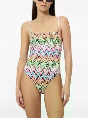 Missoni Zigzag One-piece Swimsuit