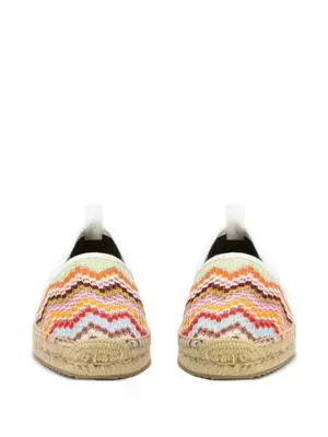 Missoni Zigzag Espadrilles - Orange
