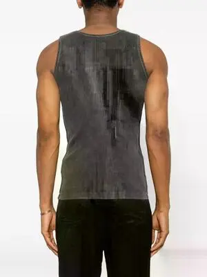 Études Studio Ribbed Tank Top - Black