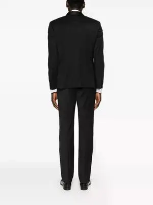 MANUEL RITZ Shawl-lapel Suit - Black