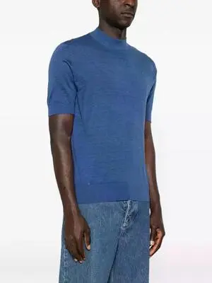Brunello Cucinelli Short-sleeve Crew-neck Sweater