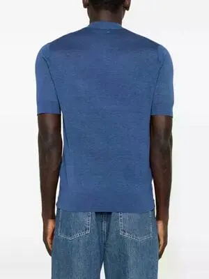 Brunello Cucinelli Short-sleeve Crew-neck Sweater