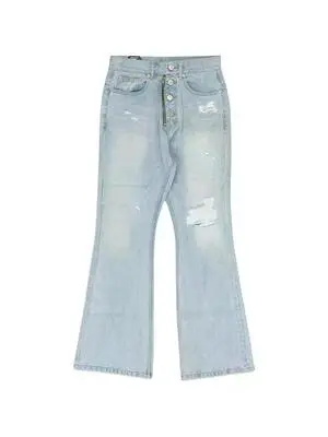 PROTOCOL INDEX Distressed Flared Jeans