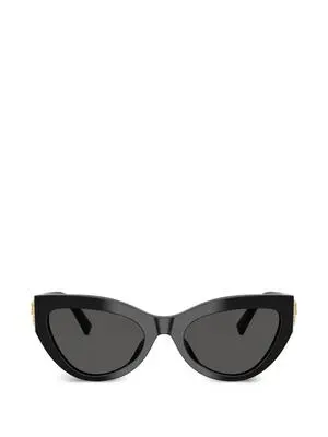 Dolce & Gabbana Devotion Cat-eye Sunglasses - Black