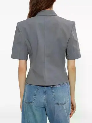WILLY CHAVARRIA Chavela Button-up Shirt - Grey