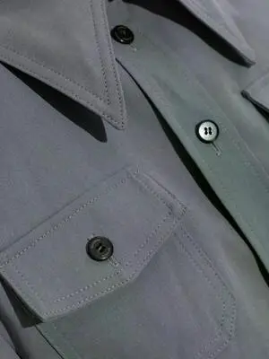 WILLY CHAVARRIA Chavela Button-up Shirt - Grey