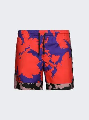 Dries Van Noten Phibbs Swimwear Vermillion Multi