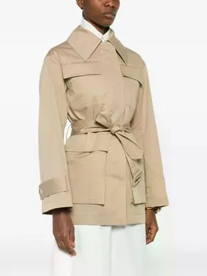 JOSEPH Shama Belted Coat - Neutrals
