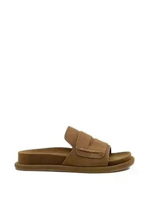 PALOMITAS BY PALOMA BARCELÒ Caliope Suede Flat Sandals