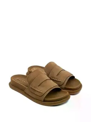 PALOMITAS BY PALOMA BARCELÒ Caliope Suede Flat Sandals