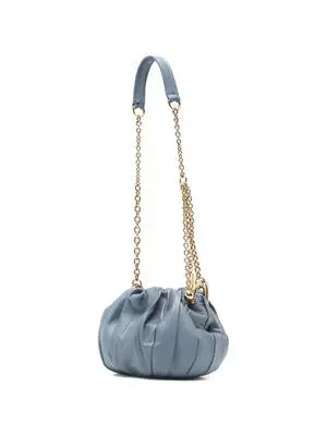 Chloé Plissé Shoulder Bag - Blue