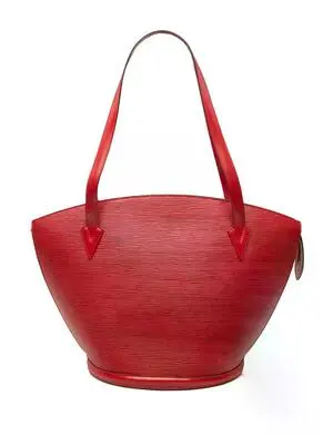 LOUIS VUITTON 1995 Epi Saint Jacques Gm Long Strap Shoulder Bag - Red