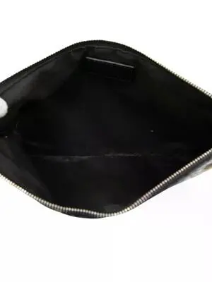 Dior 2018 Hajime Sorayama Oblique Nylon Safari Clutch Bag - Blue
