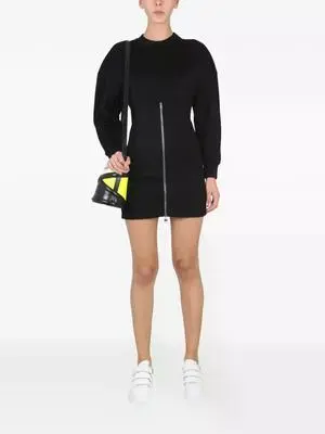 Alexander McQueen Cocoon Zip Mini Dress
