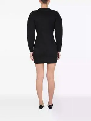 Alexander McQueen Cocoon Zip Mini Dress