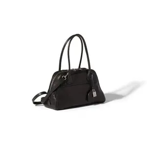 Miu Miu Vivant Nappa Leather Bag - Black