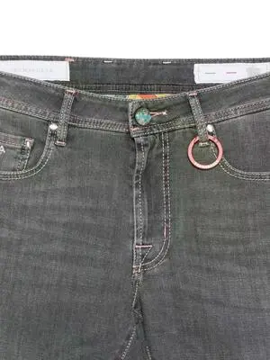 TRAMAROSSA Michelangelo Logo-patch Jeans - Grey