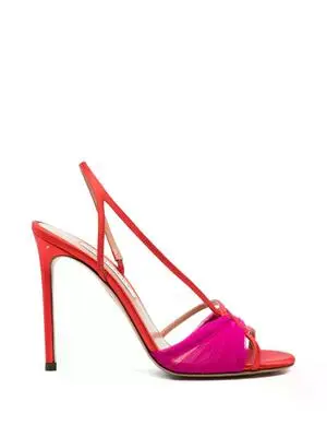 AQUAZZURA Sweet Whisper Strappy Sandals - Red