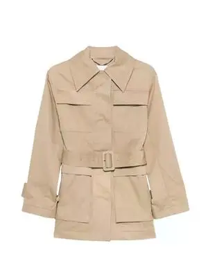JOSEPH Shama Belted Coat - Neutrals