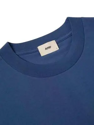 AUTRY Embroidered-logo T-shirt