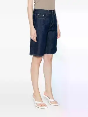 Ag Wide-leg Thalia Denim Shorts