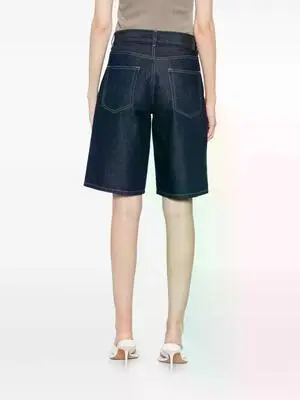 Ag Wide-leg Thalia Denim Shorts