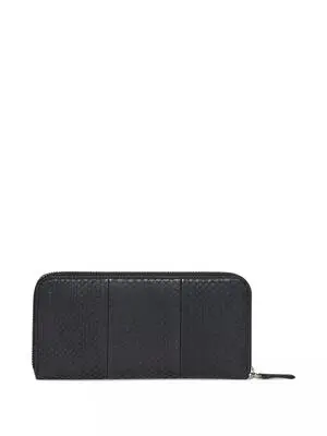 John Richmond Textured Zip Wallet