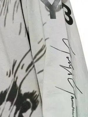 Y3 X Mercedes Wolf-print T-shirt