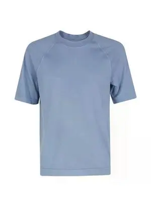 CIRCOLO 1901 Ribbed Crew-neck T-shirt - Blue