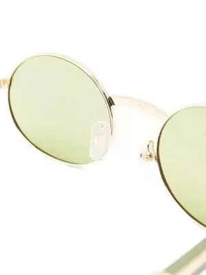 Cartier Oval-frame Sunglasses - Gold