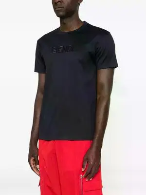 Fendi Embroidered-logo T-shirt
