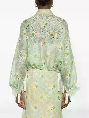 Fendi Floral-print Bomber Jacket