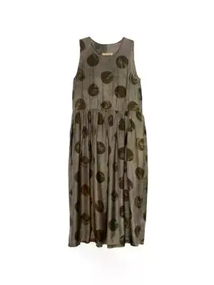 UMA WANG Crew-neck Midi Dress