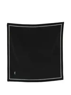 Saint Laurent 1990s Logo-detail Scarf