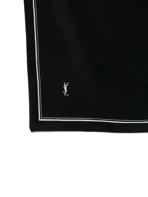 Saint Laurent 1990s Logo-detail Scarf