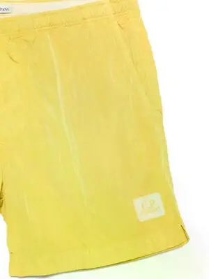 C.P. COMPANY Logo-patch Swim Shorts - Yellow