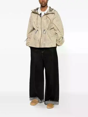 DAMSON MADDER Matilda Gingham-check Raincoat