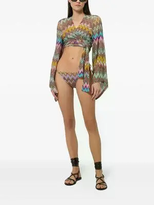 Missoni Long-sleeve Zigzag Top