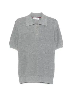 Brunello Cucinelli Button Polo Shirt