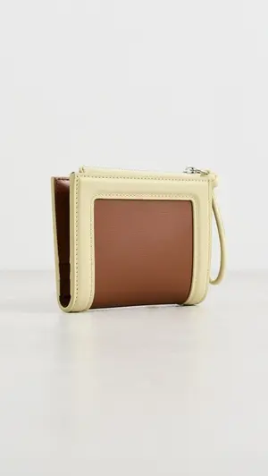 JIL SANDER Mini French Giro Wallet